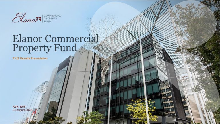 Elanor Commercial Property Fund HY24 Results Presentation - Elanor ...
