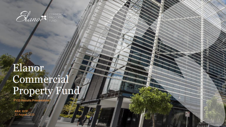 Elanor Commercial Property Fund HY24 Results Presentation - Elanor ...